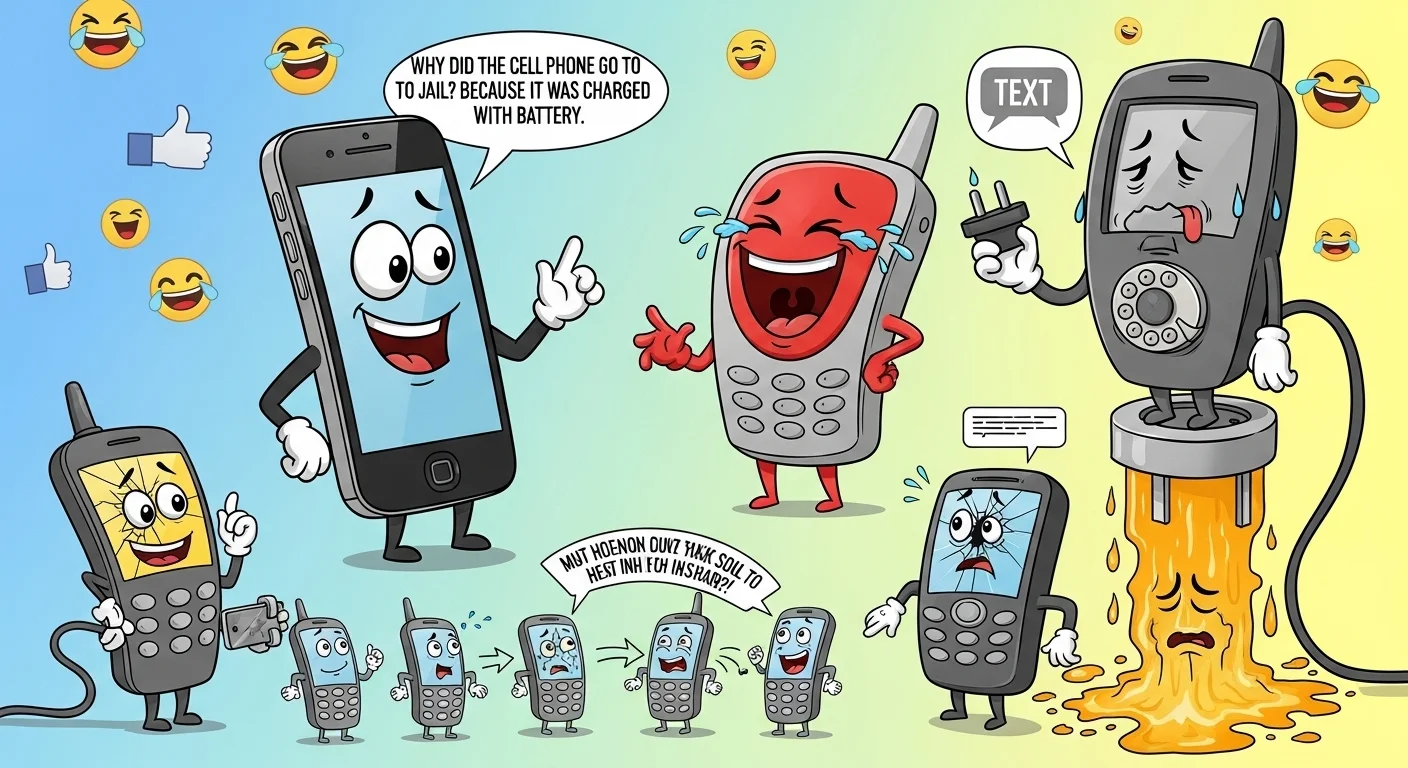 183+ Funny Cell Phone Jokes & Puns That’ll Ring You Up With Laughter