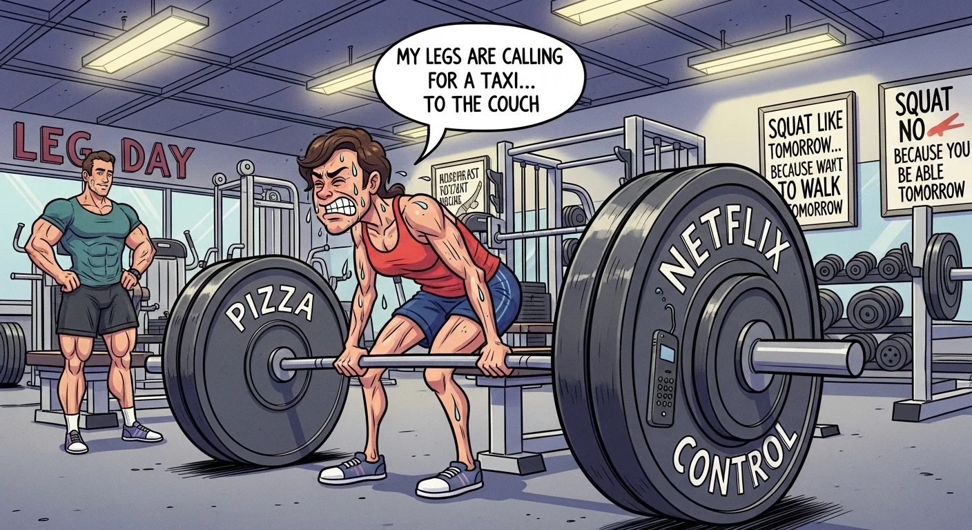 179+ Funny Leg Day Jokes to Skip the Pain & Squat With a Smile 🦵😂