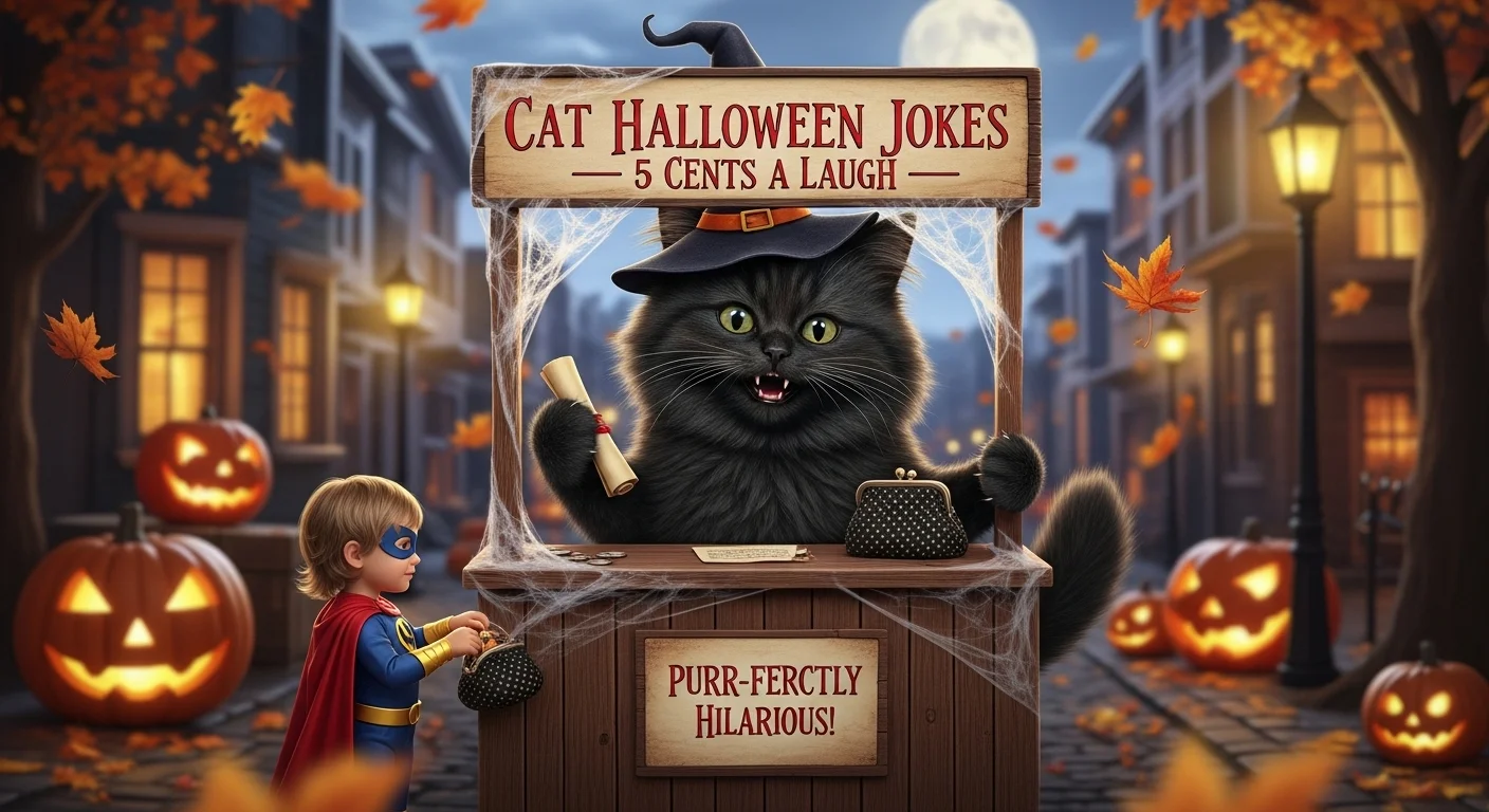 Cat Halloween Puns